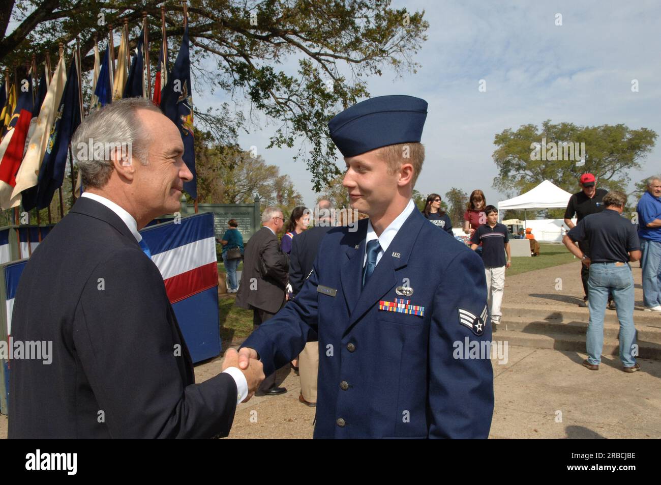 Visit of Secretary Dirk Kempthorne to Yorktown, Virginia to deliver the ...