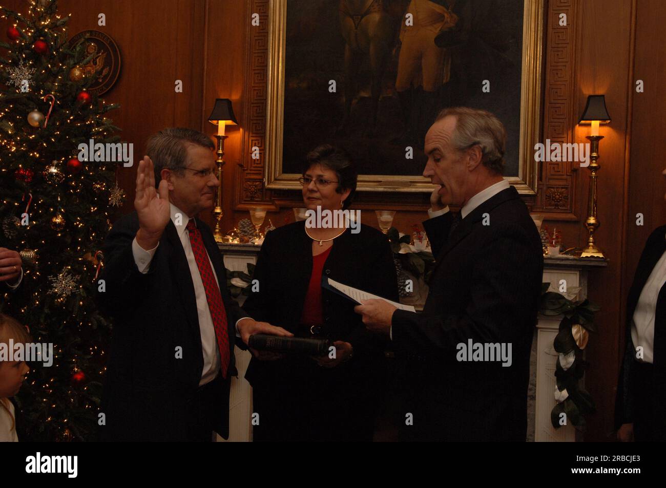 Swearing-in ceremony for R. Lyle Laverty, Jr. as Assistant Secretary ...