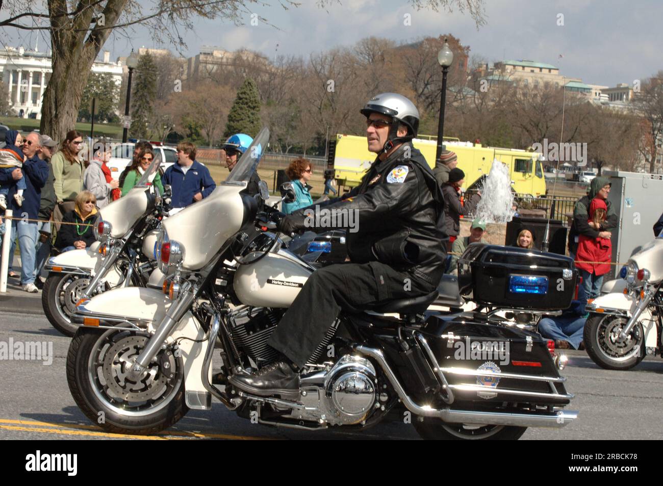 Annual St. Patrick's Day Parade along Constitution Avenue, Washington ...