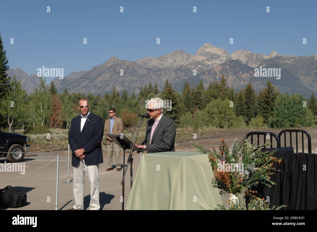 Dedication ceremony for the new Craig Thomas Discovery and Visitor ...