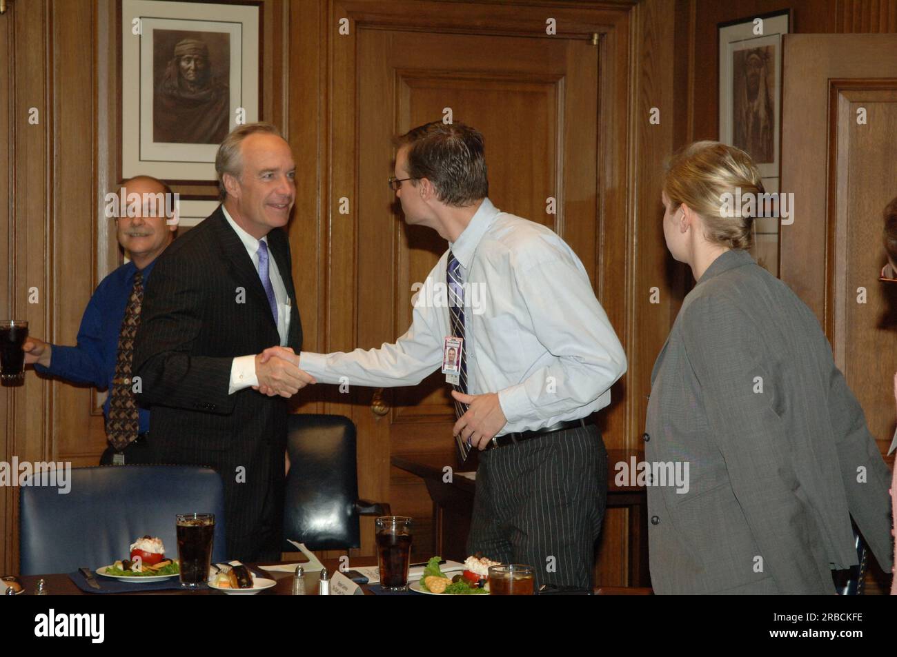 Secretary Dirk Kempthorne hosting luncheon at Main Interior for Western ...