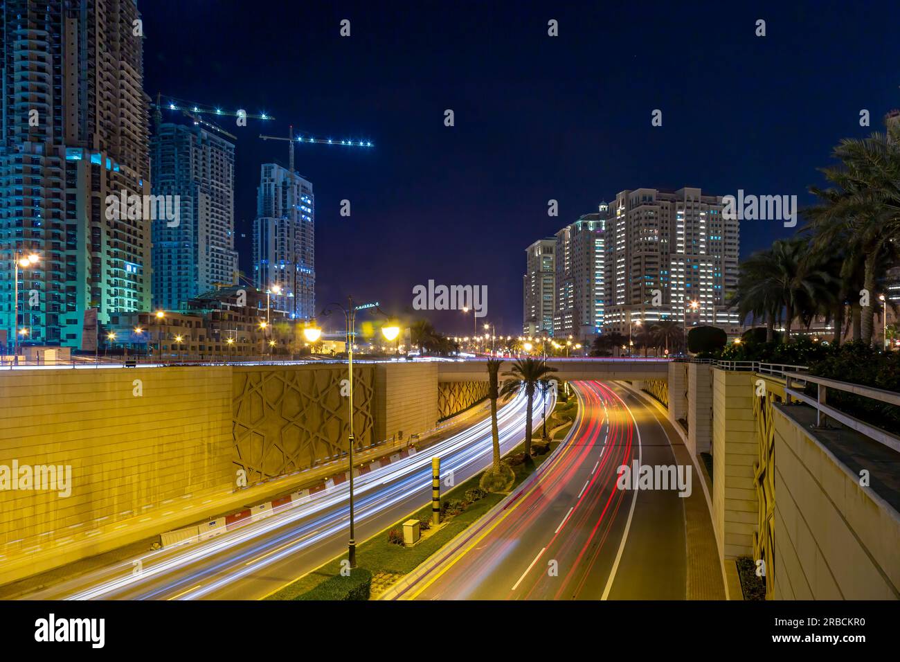 UDC tower pearl Qatar Stock Photo - Alamy