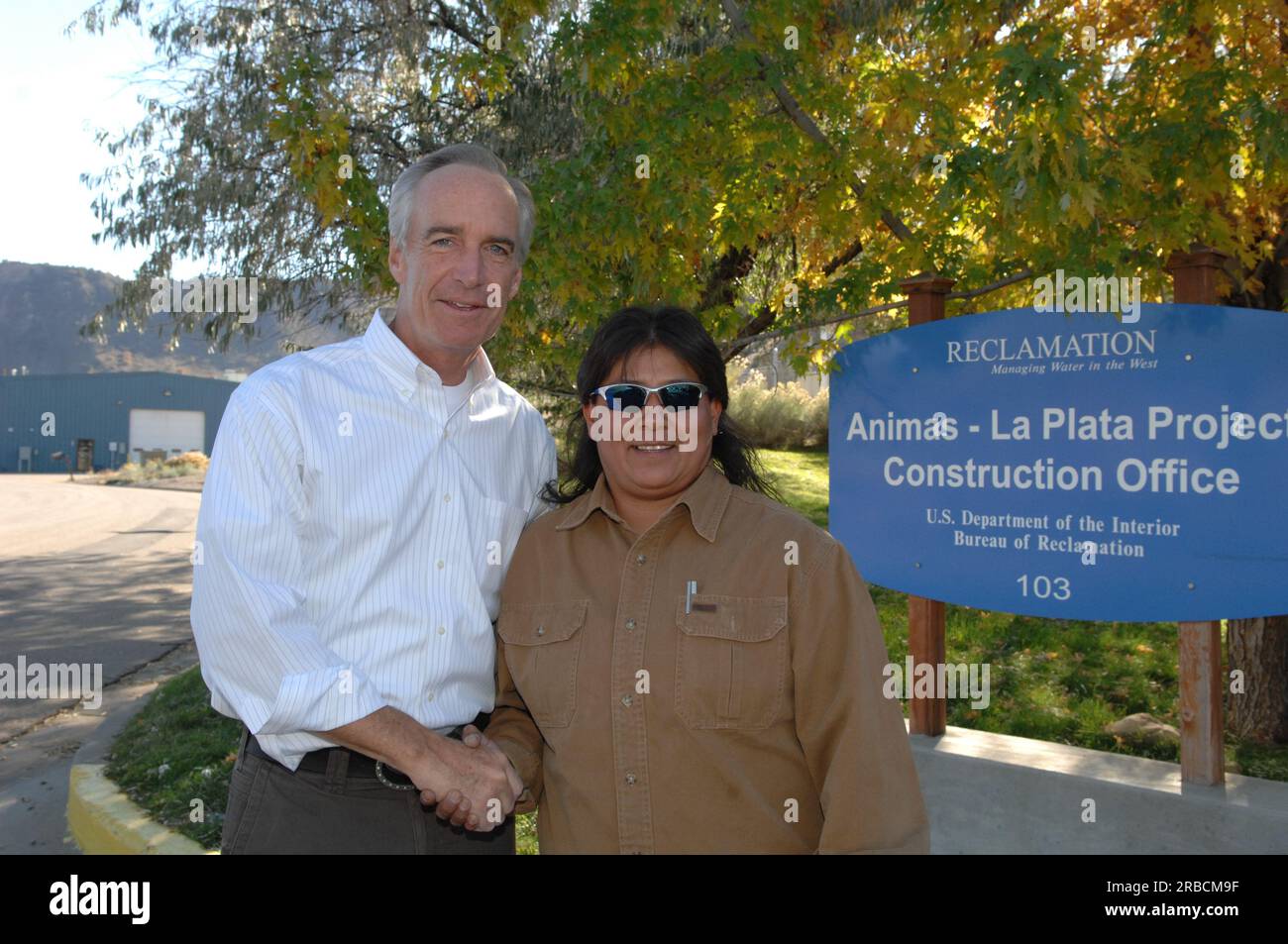 Visit of Secretary Dirk Kempthorne to Durango, Colorado, for ...