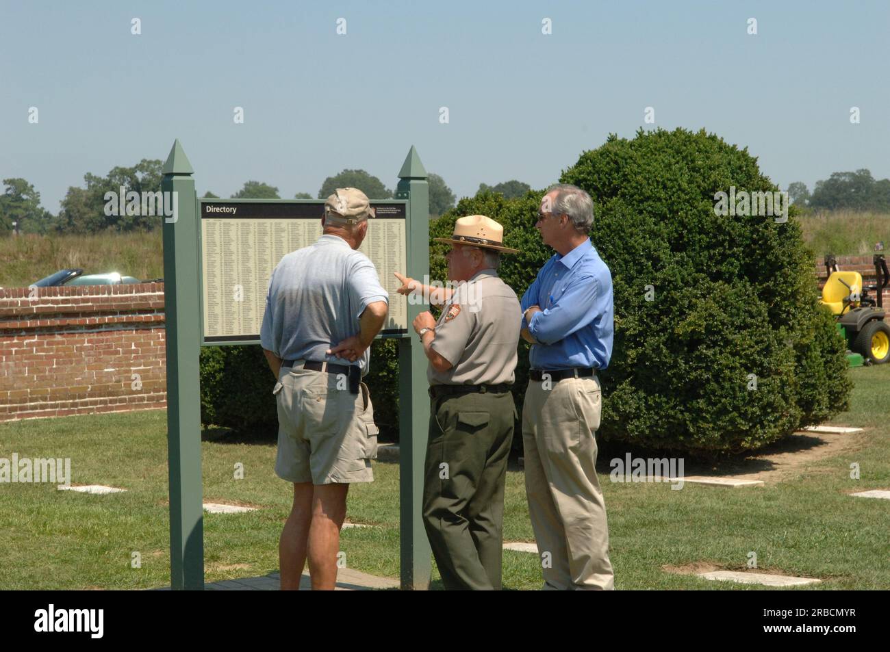 Visit of Secretary Dirk Kempthorne to Williamsburg, Virginia, for ...
