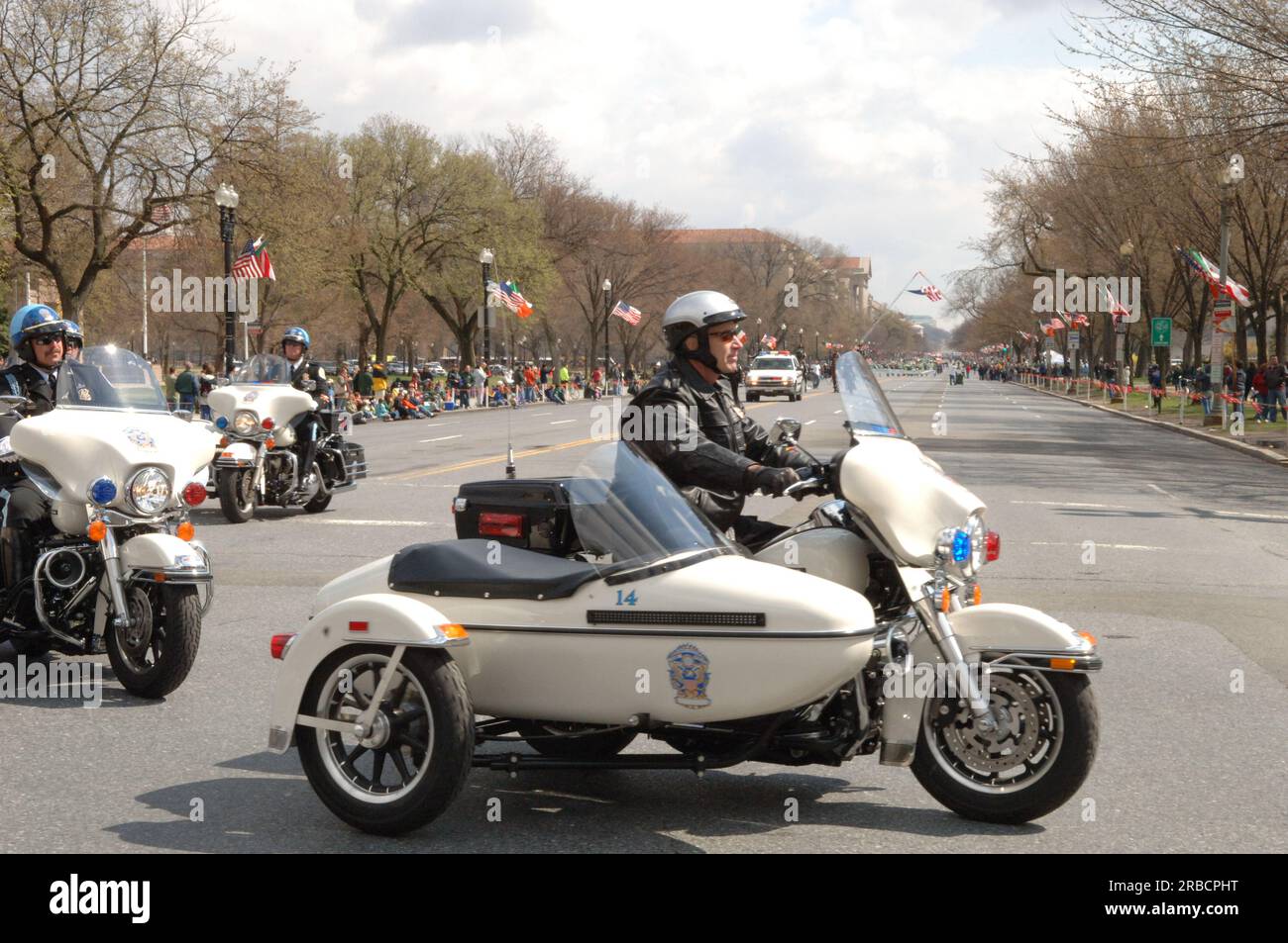 Annual St. Patrick's Day Parade along Constitution Avenue, Washington ...