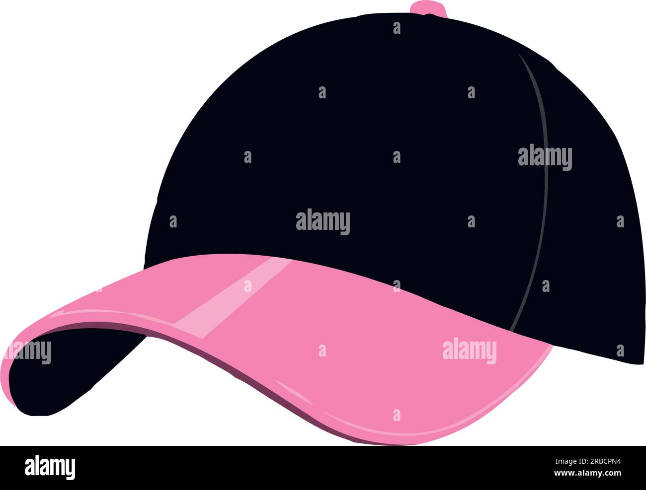Modern baseball cap design in vector illustration Stock Vector Image ...