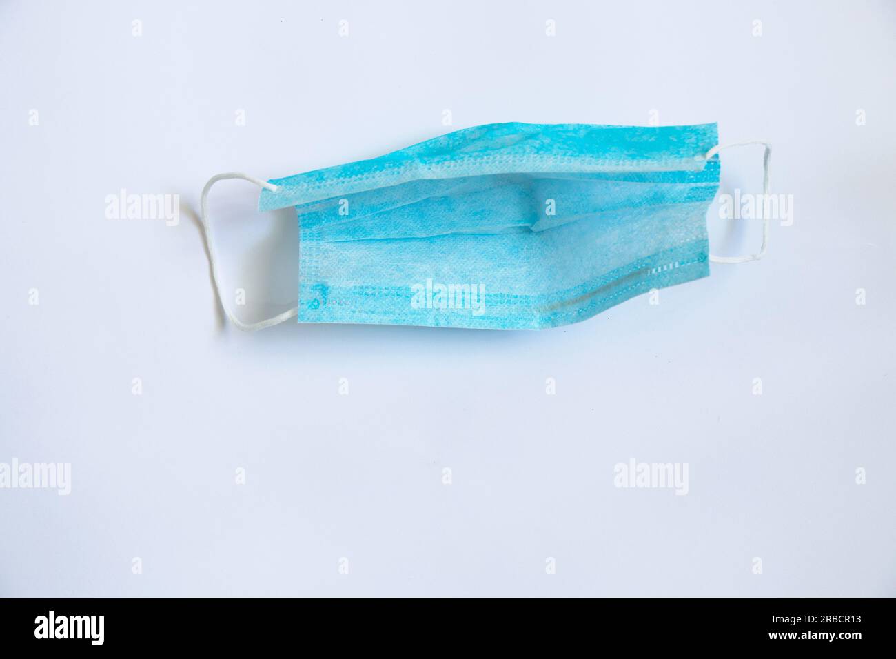 medical mask on a white background Stock Photo - Alamy