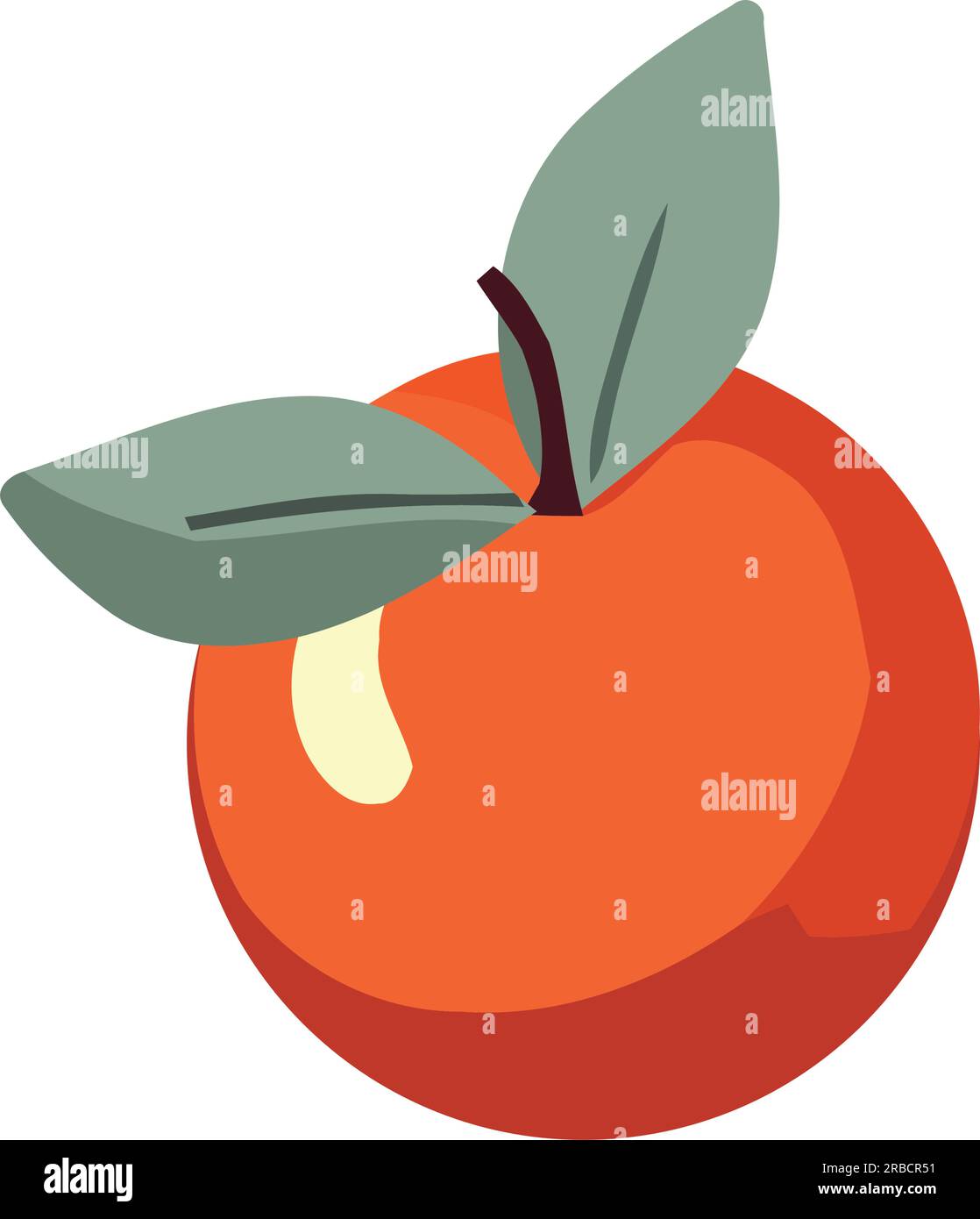 Ripe fruit symbolizes healthy eating and freshness Stock Vector Image ...