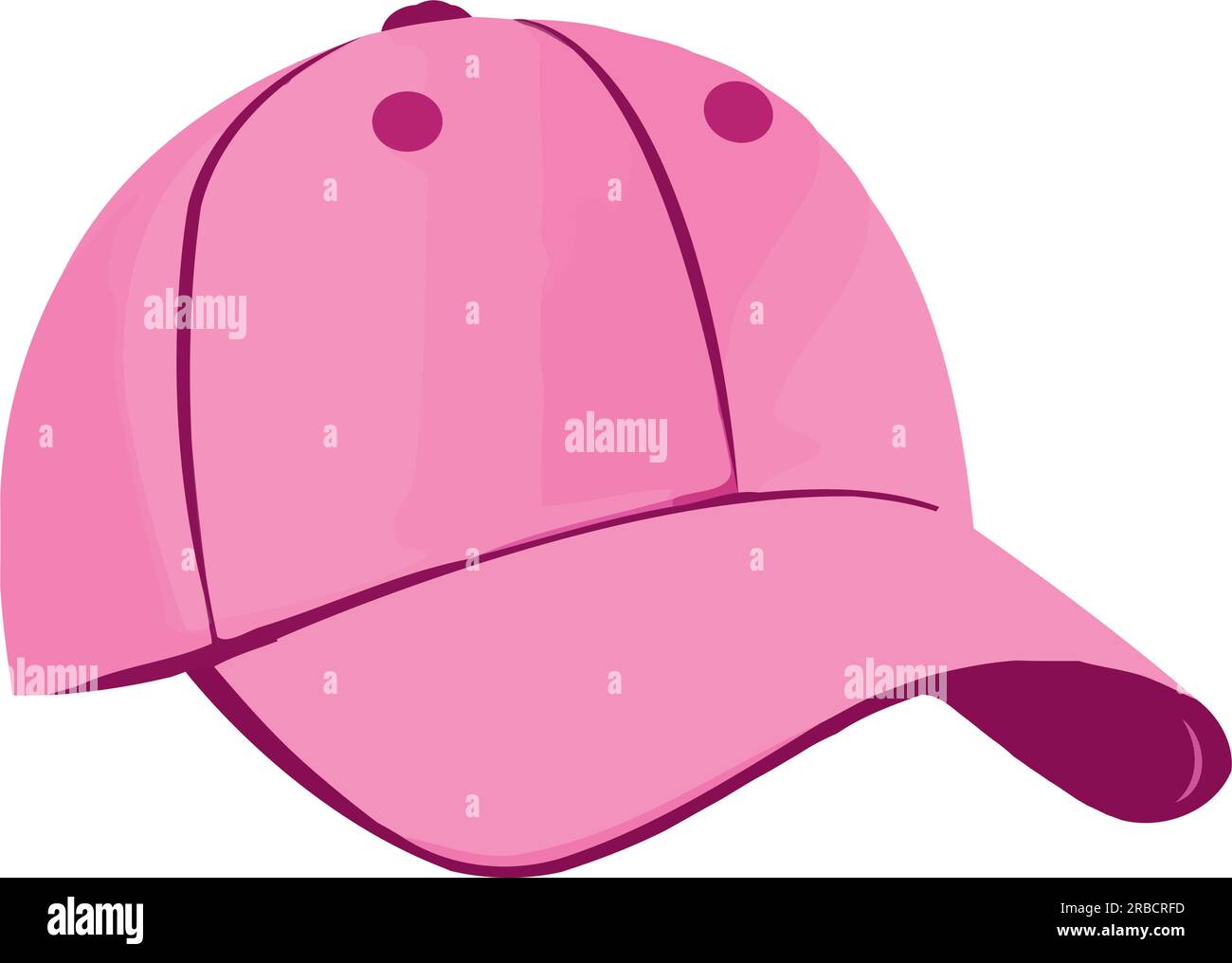 Baseball cap icon on white background vector Stock Vector Image & Art ...