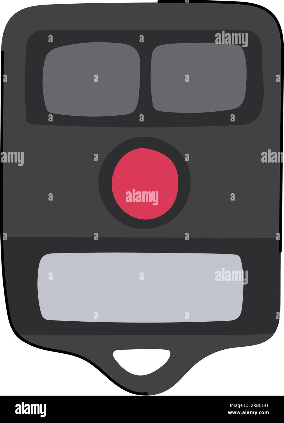 automobile car key cartoon vector illustration Stock Vector Image & Art ...