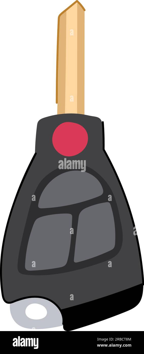 auto car key cartoon vector illustration Stock Vector Image & Art - Alamy