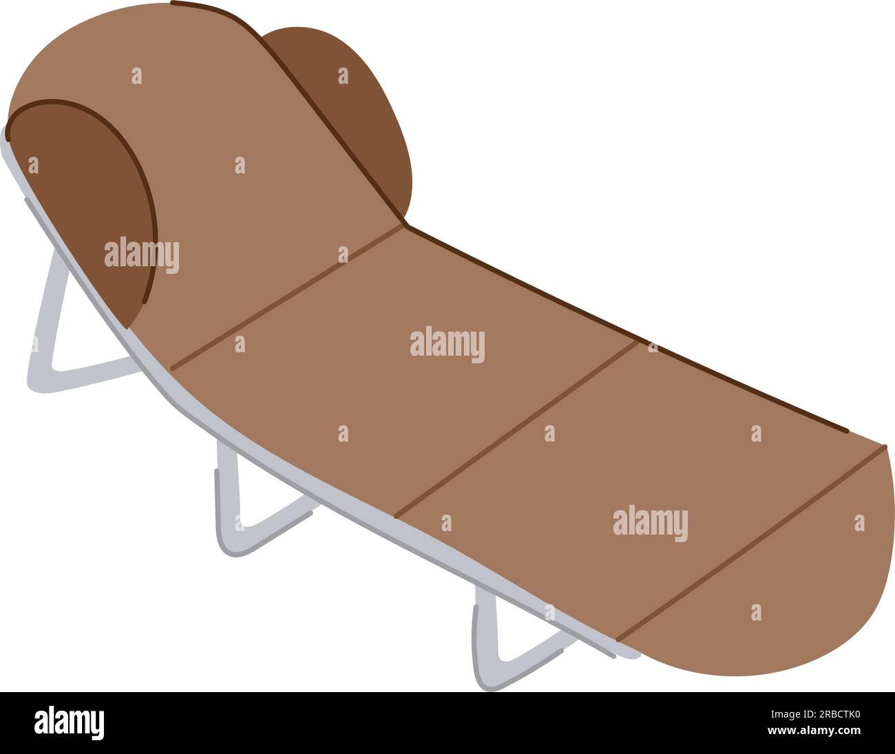 camp camping cot cartoon vector illustration Stock Vector Image & Art ...