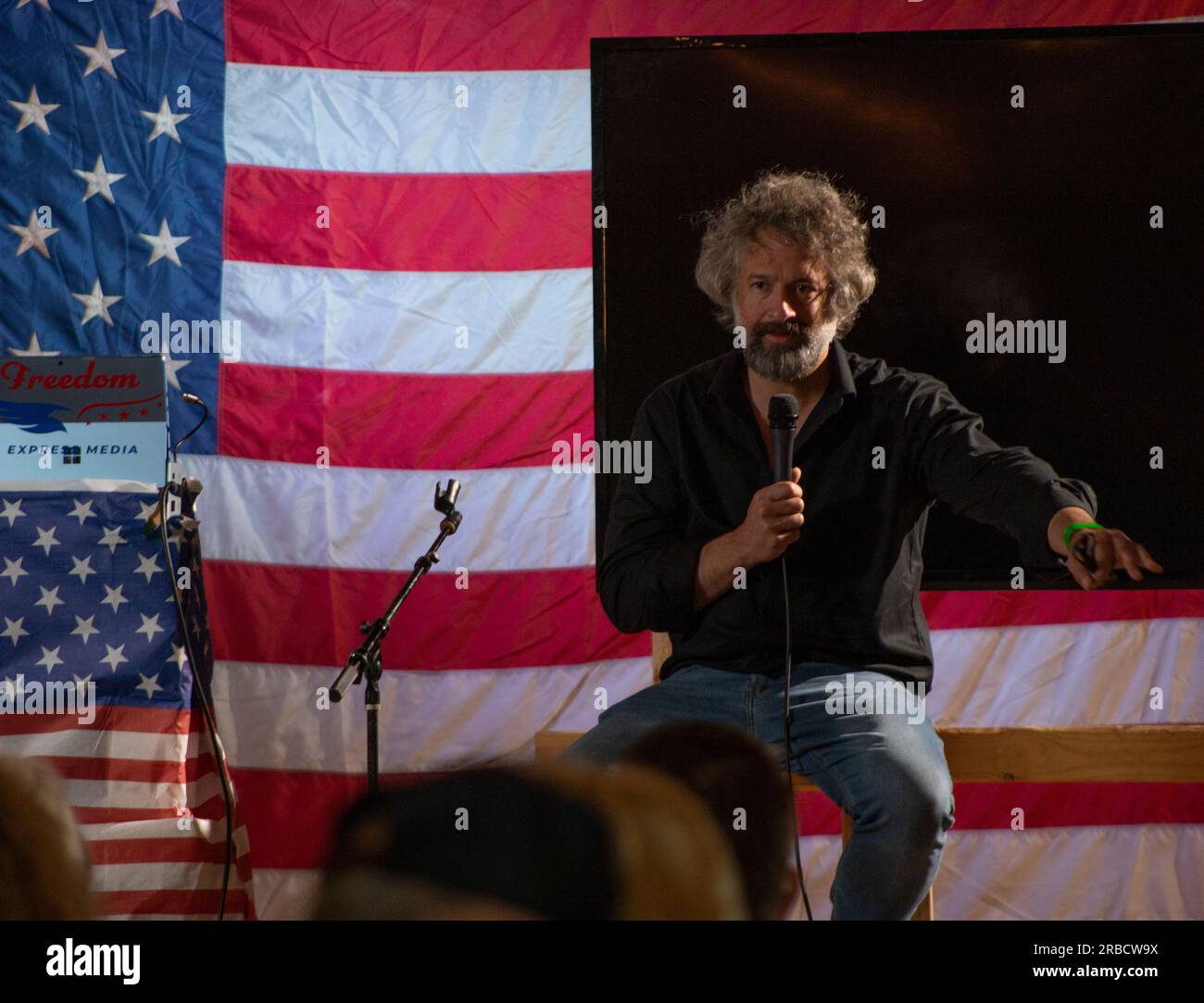 The J6 Truth and Light Freedom festival held on Saturday July 8th 2023 ...