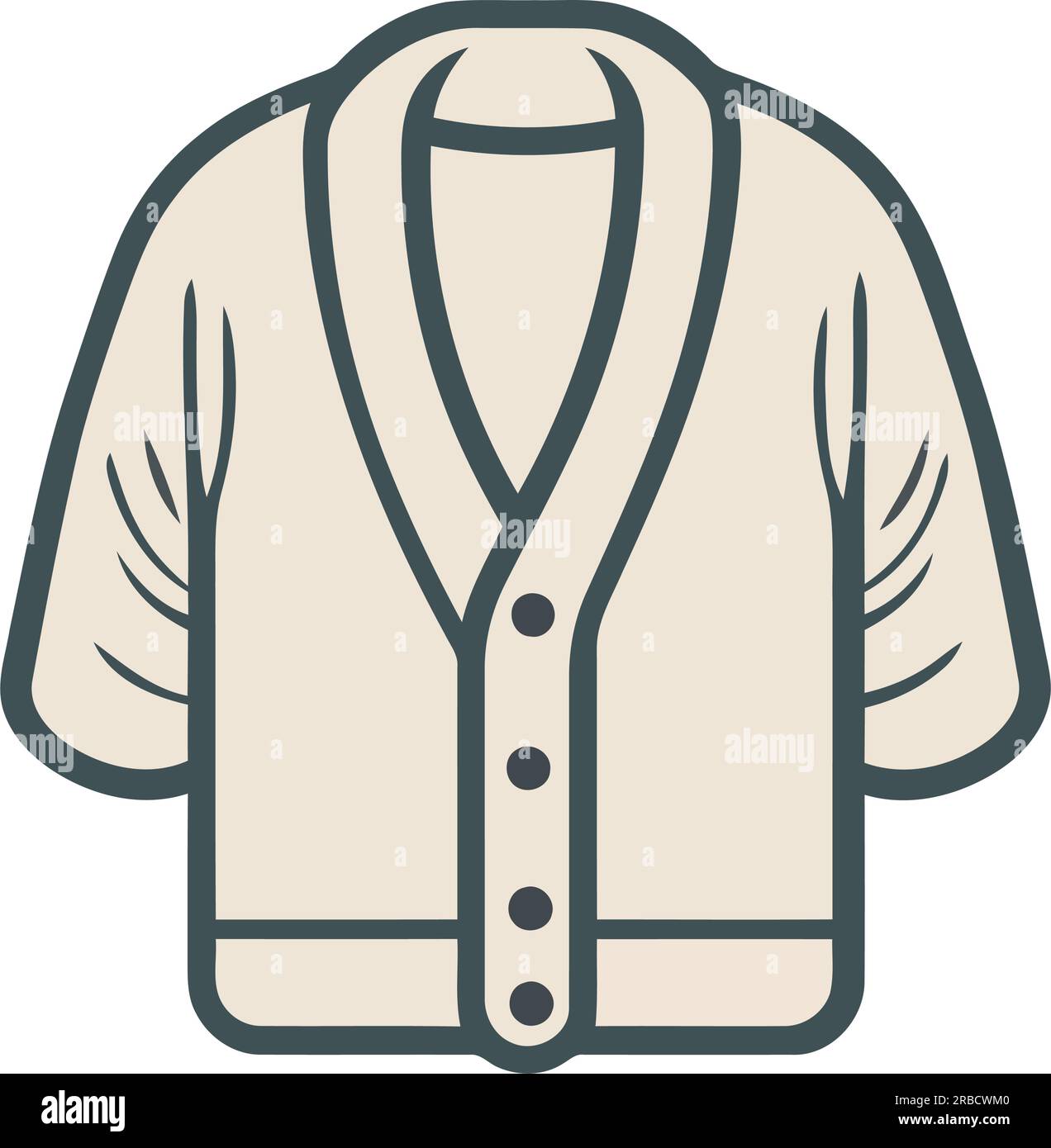 Coat with pockets Stock Vector Images - Alamy