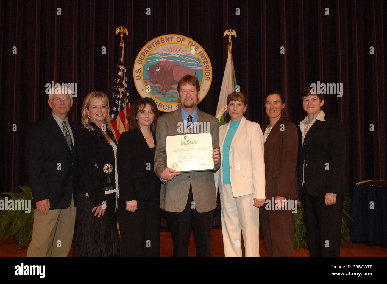 Cooperative Conservation Award winning groups, following award ...