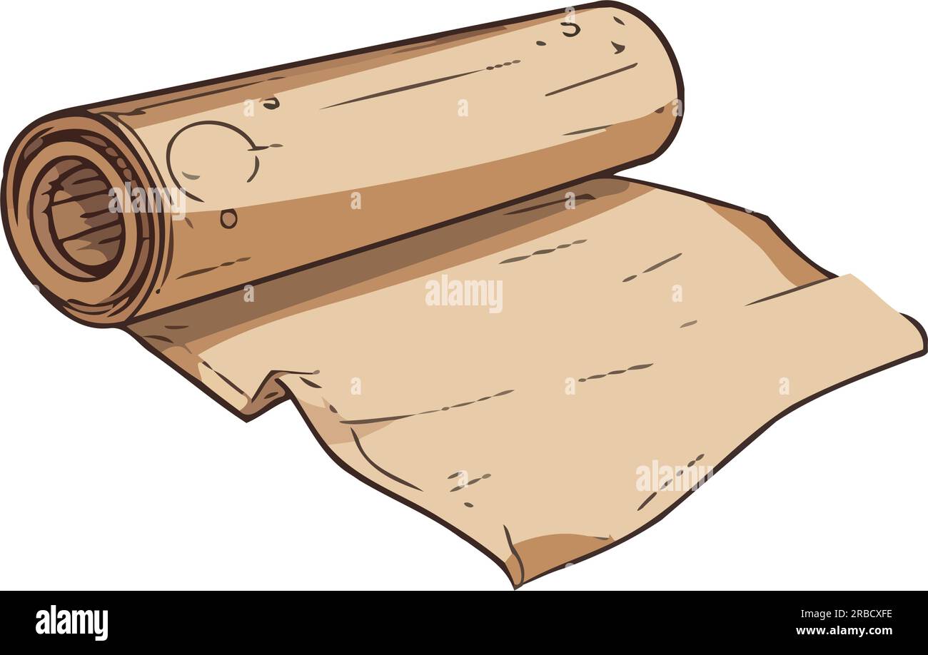 Empty kitchen roll Stock Vector Images - Alamy