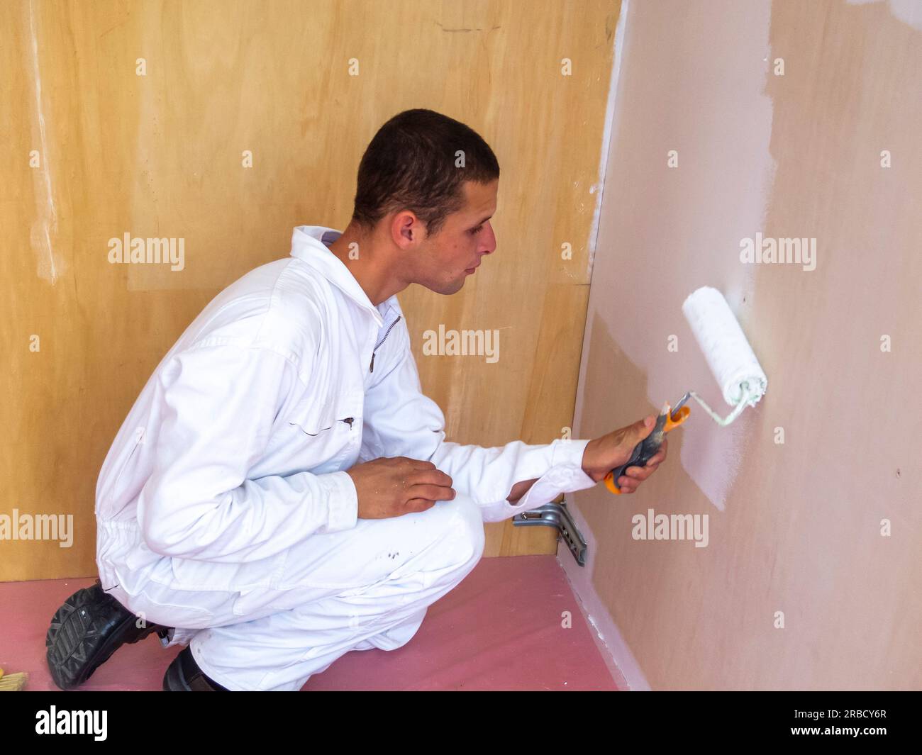 Man occupations paint hi-res stock photography and images - Alamy