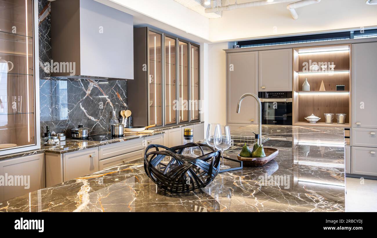 Premium kitchen storage hi-res stock photography and images - Alamy