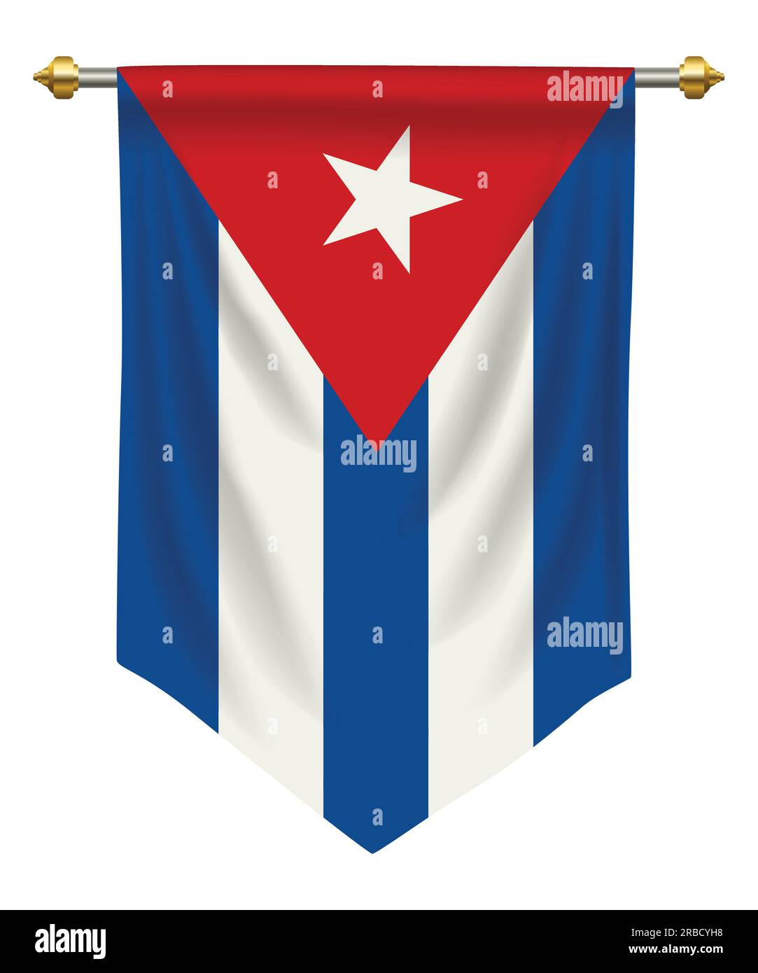 Flag cuba coat arms hi-res stock photography and images - Alamy