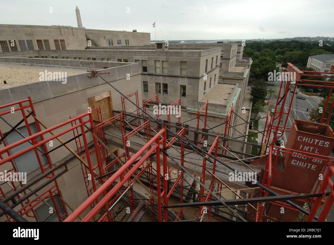 Main Interior Building: views from interior, exterior renovation ...