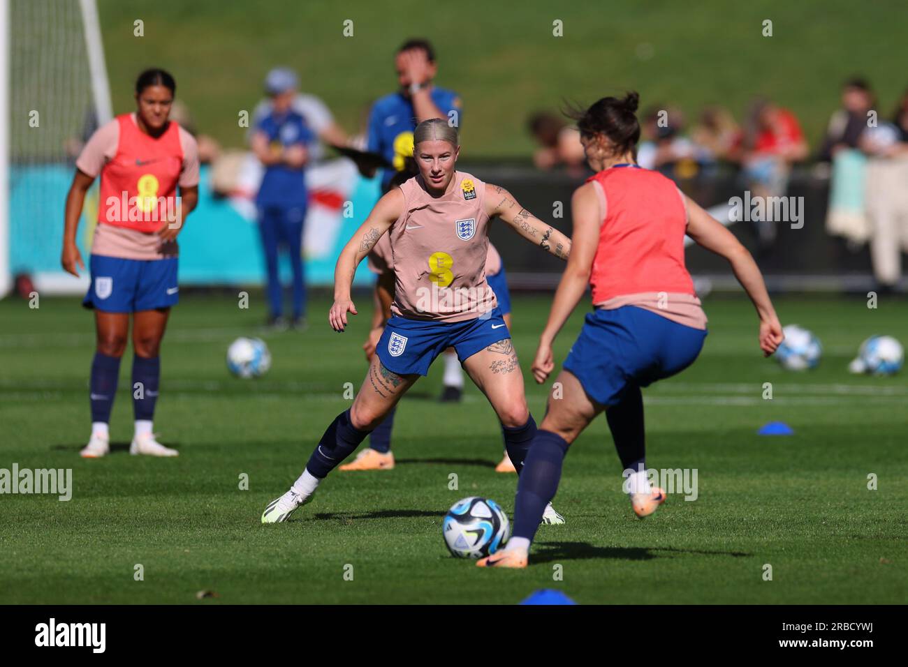 England's Bethany England during an open training session at Sunshine ...