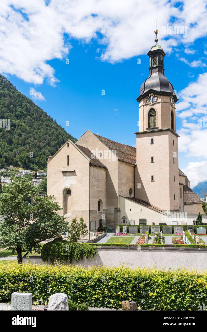 The Catholic Cathedral of the Assumption of Mary in Chur, Switzerland ...