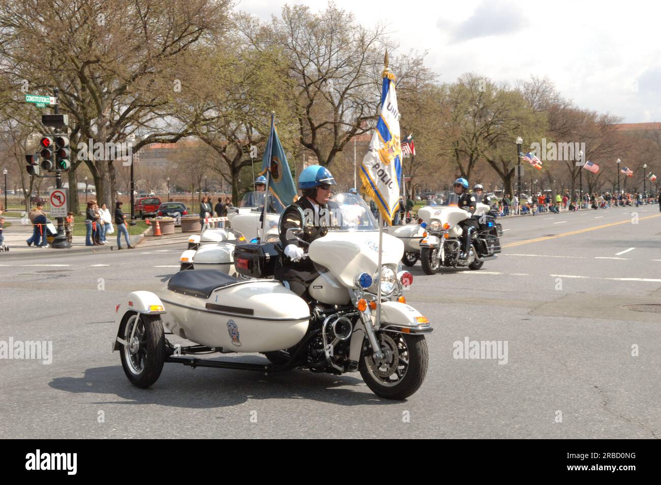 Annual St. Patrick's Day Parade along Constitution Avenue, Washington ...
