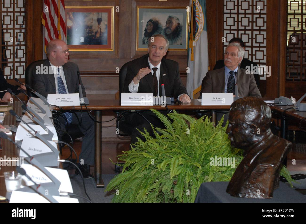 100 Years of Conservation meeting at Main Interior, with Interior ...