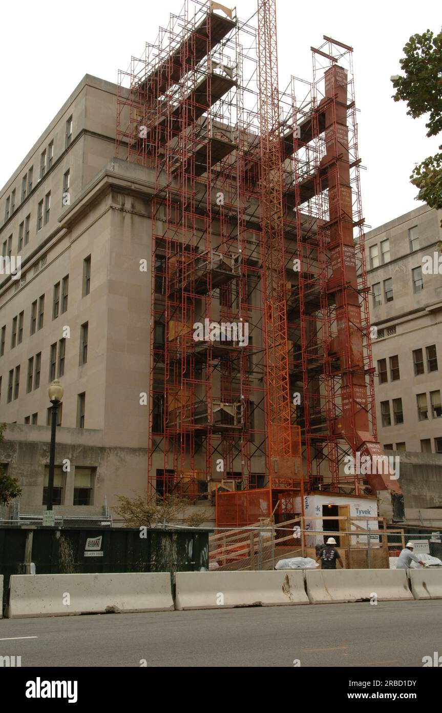 Main Interior Building: views from exterior renovation projects Stock ...