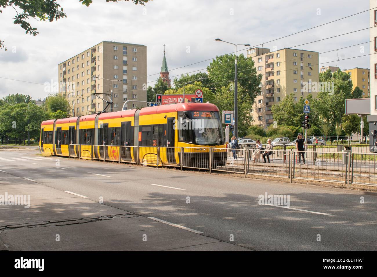 warsaw, poland. 16 june 2023: experience efficient urban transportation ...
