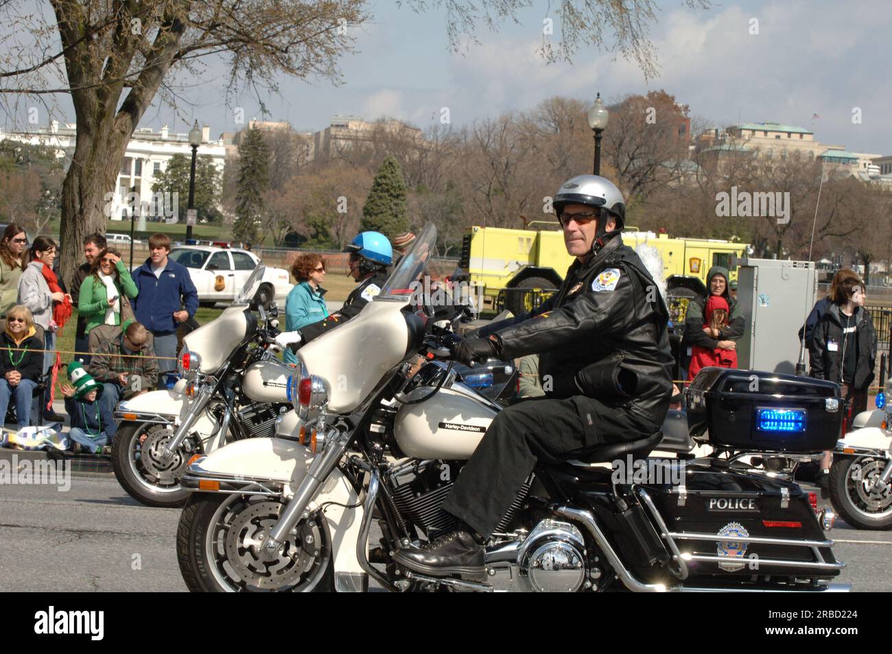 Annual St. Patrick's Day Parade along Constitution Avenue, Washington ...