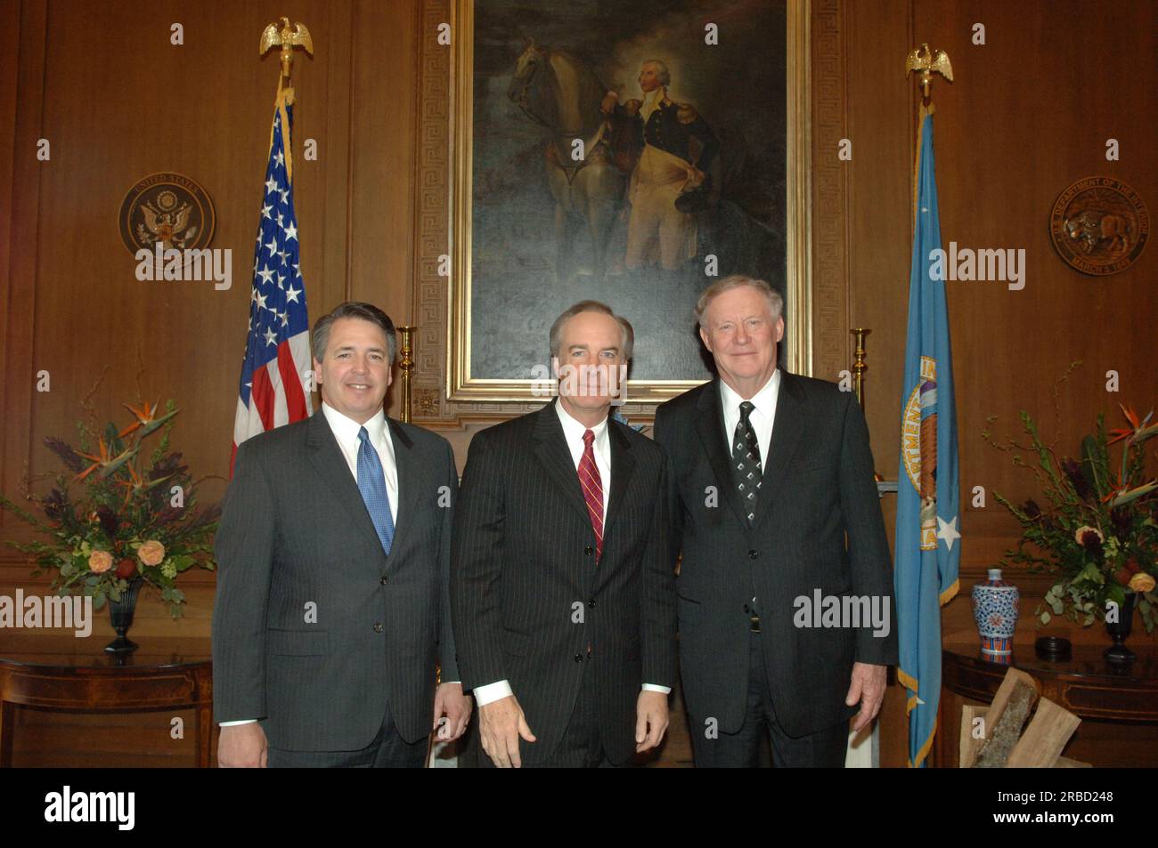 Secretary Dirk Kempthorne with Assistant Secretary for Water and ...