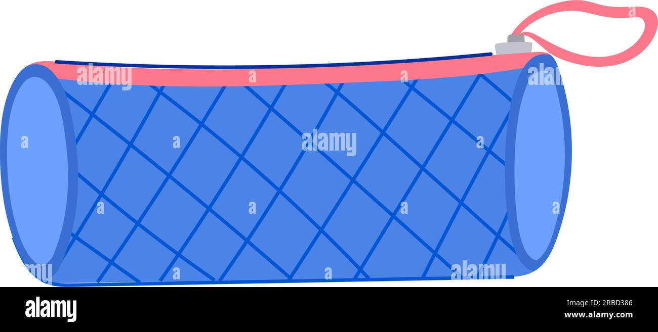 equipment pencil case cartoon vector illustration Stock Vector Image ...