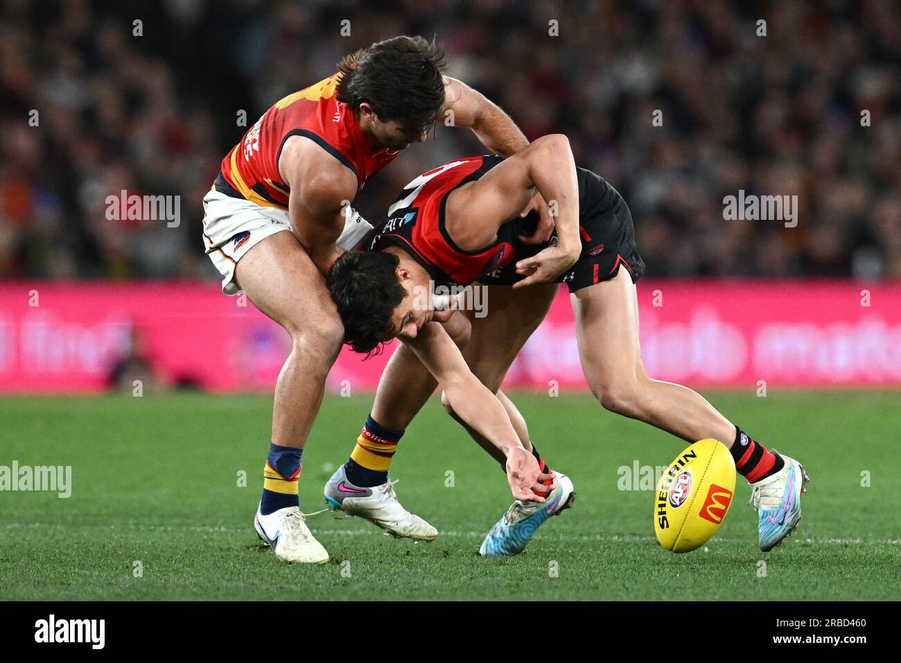 Melbourne, Australia. 09th July, 2023. Joshua Rachele of the Crows ...