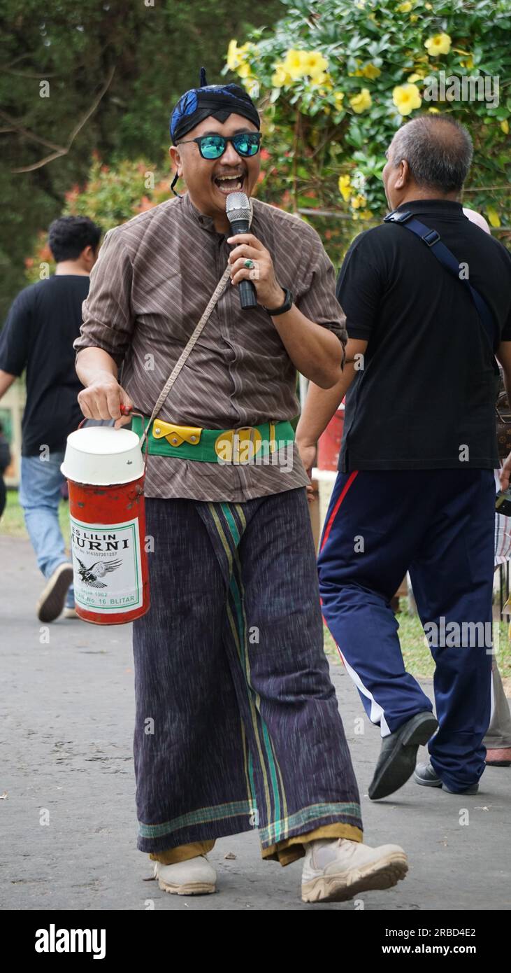 Ice drop seller. This ice is basically frozen brown sugar and coconut ...