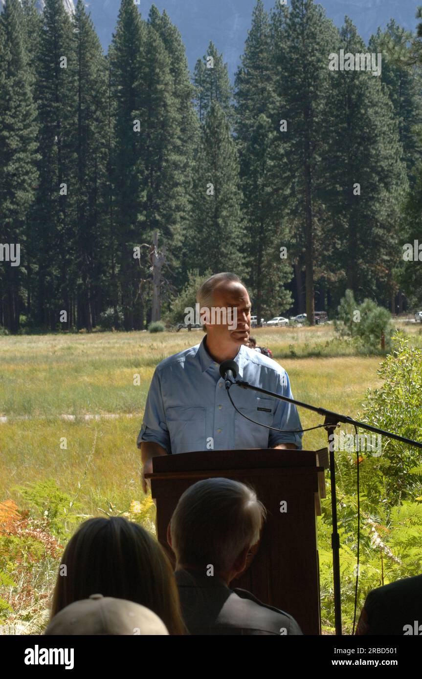 Visit of Secretary Dirk Kempthorne to Yosemite National Park ...