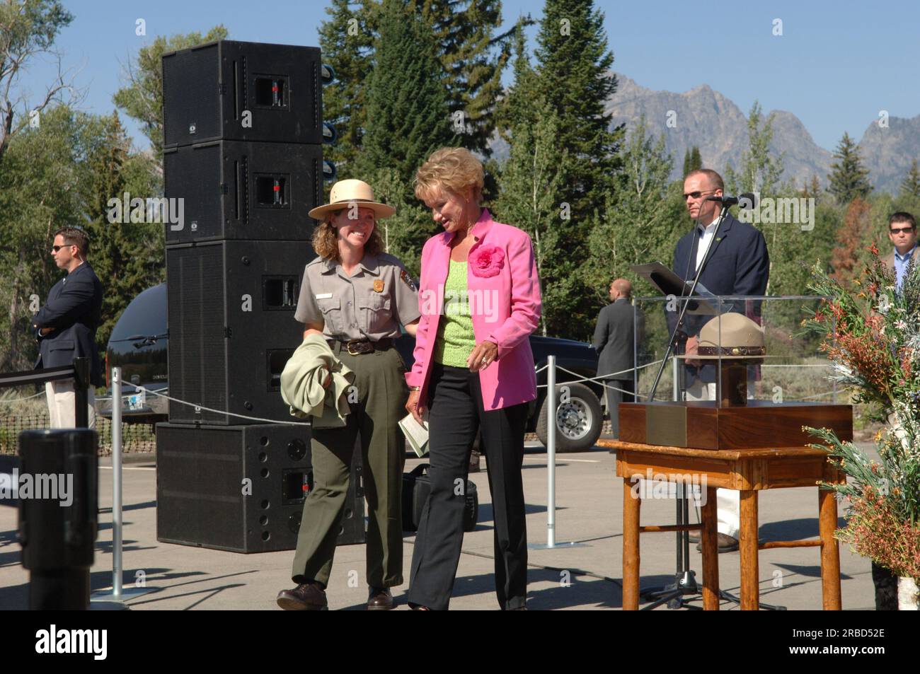 Dedication ceremony for the new Craig Thomas Discovery and Visitor ...
