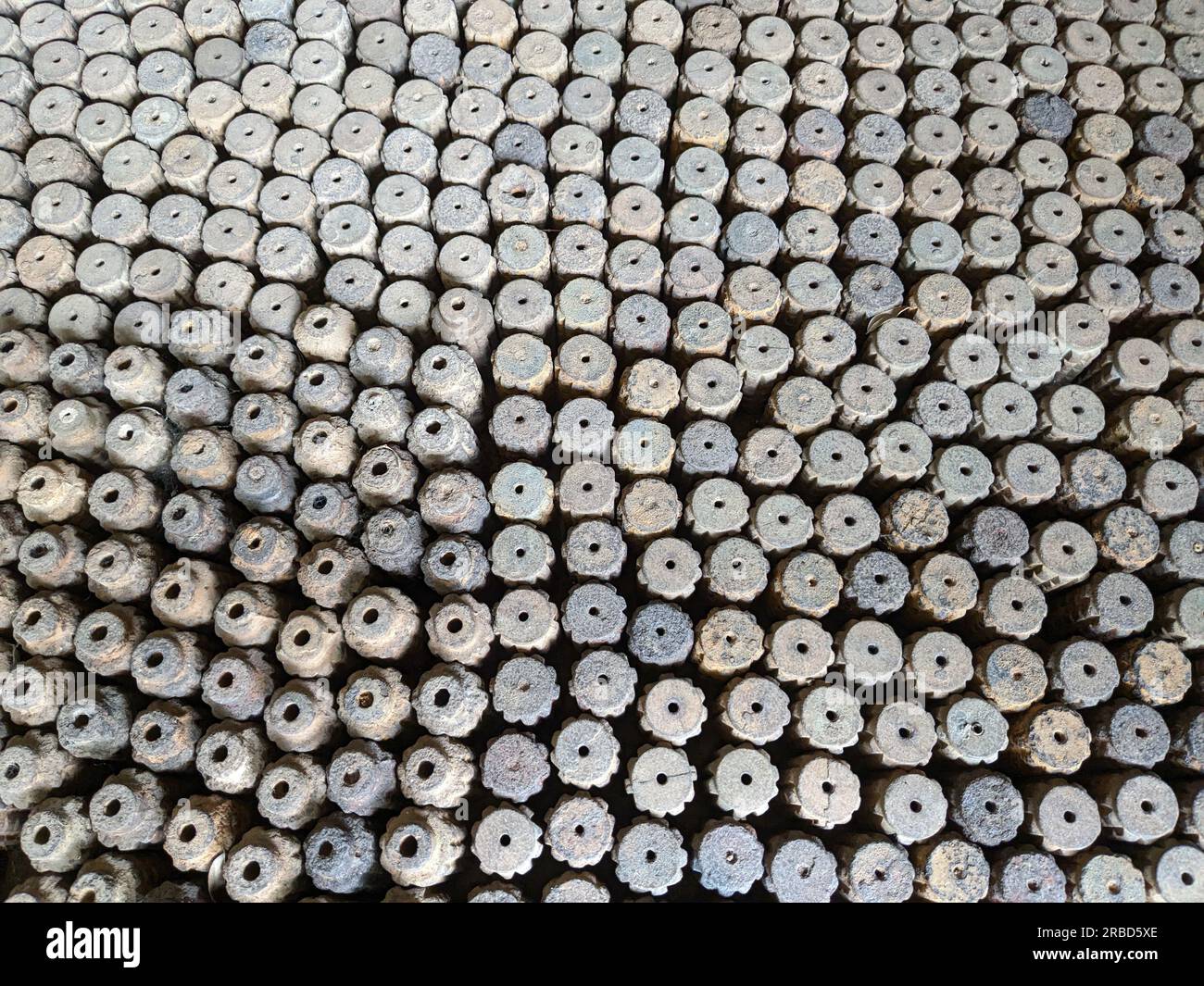 unexploded land mines and cluster bombs remains picked up all around ...