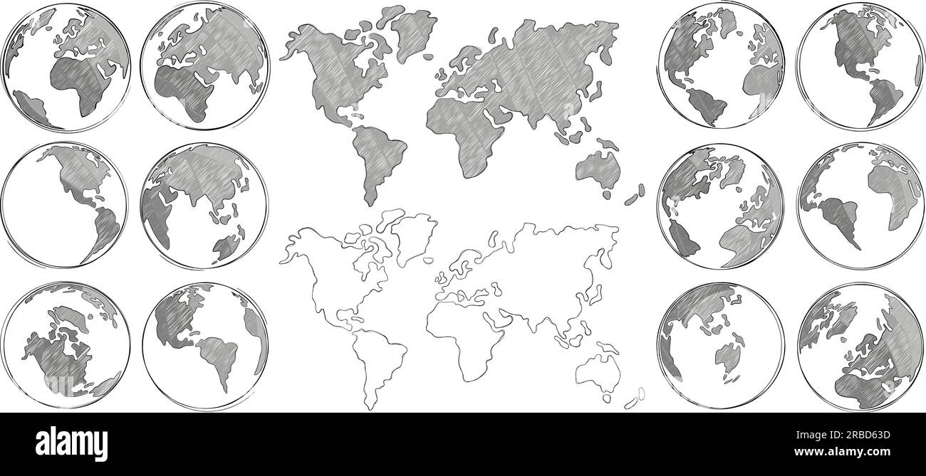 Simple Globe Drawing