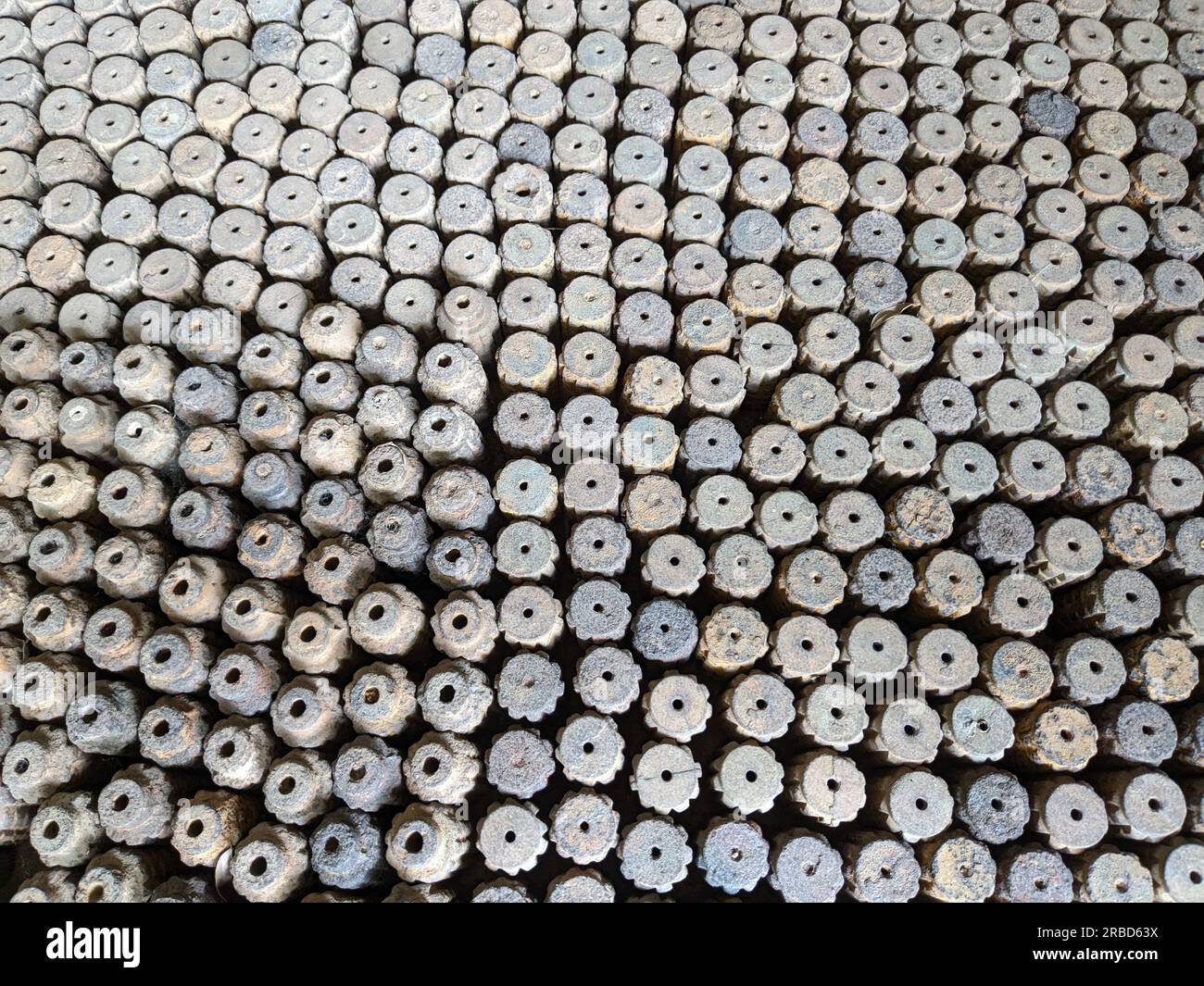 unexploded land mines and cluster bombs remains picked up all around ...