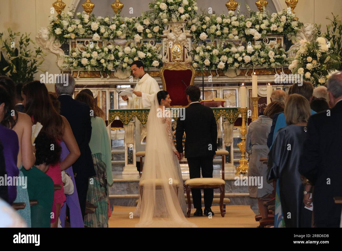Matrimonio di Alessandra Mastronardi e Gianpaolo Sannino ad Anacapri ...