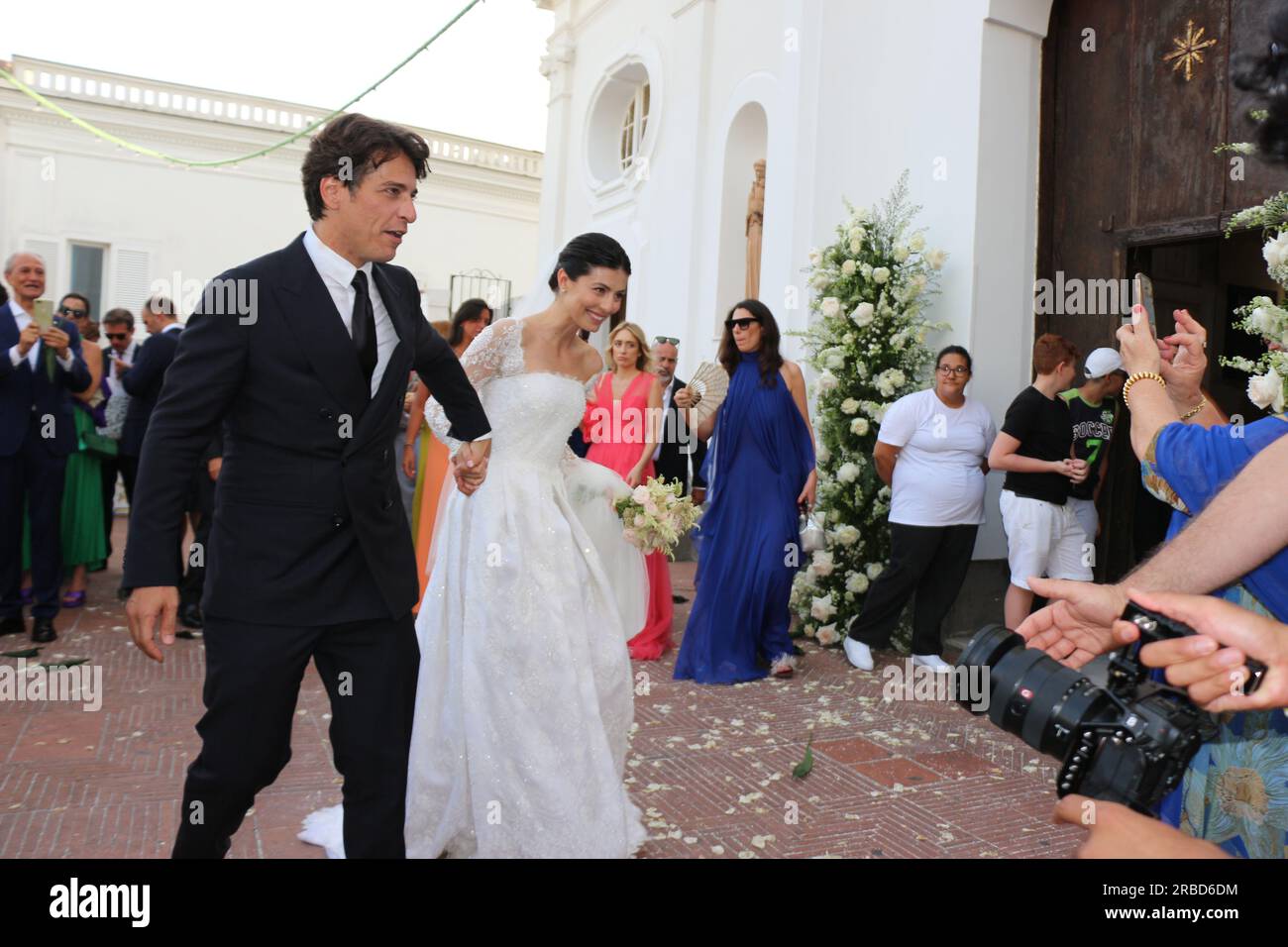 Matrimonio di Alessandra Mastronardi e Gianpaolo Sannino ad Anacapri ...