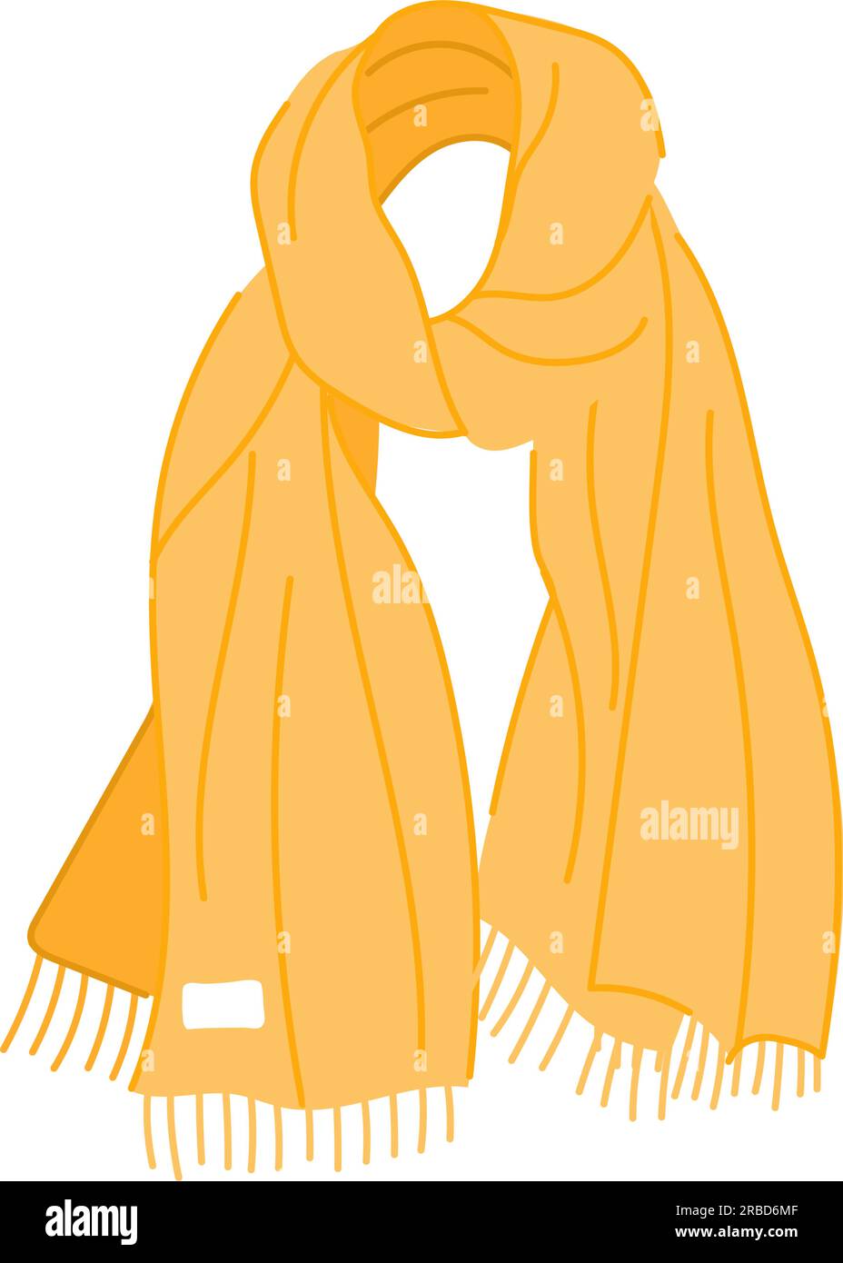 young scarf women cartoon vector illustration Stock Vector Image & Art ...