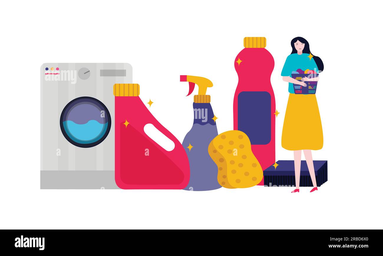 washing clothing laundry machine and housekeeping tools hygiene ...