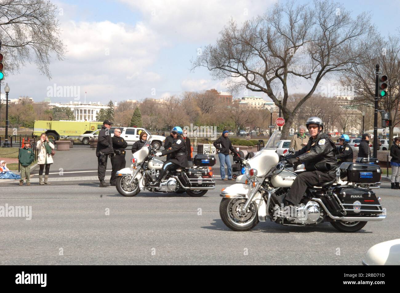 Annual St. Patrick's Day Parade along Constitution Avenue, Washington ...