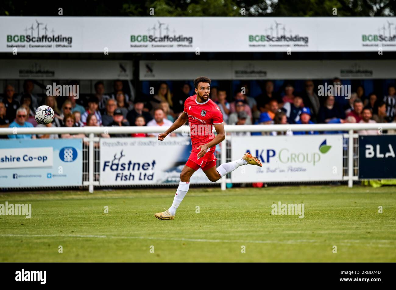 Cleethorpes UK, 8th July, 2023. Donovan Wilson during the Pre-Season ...