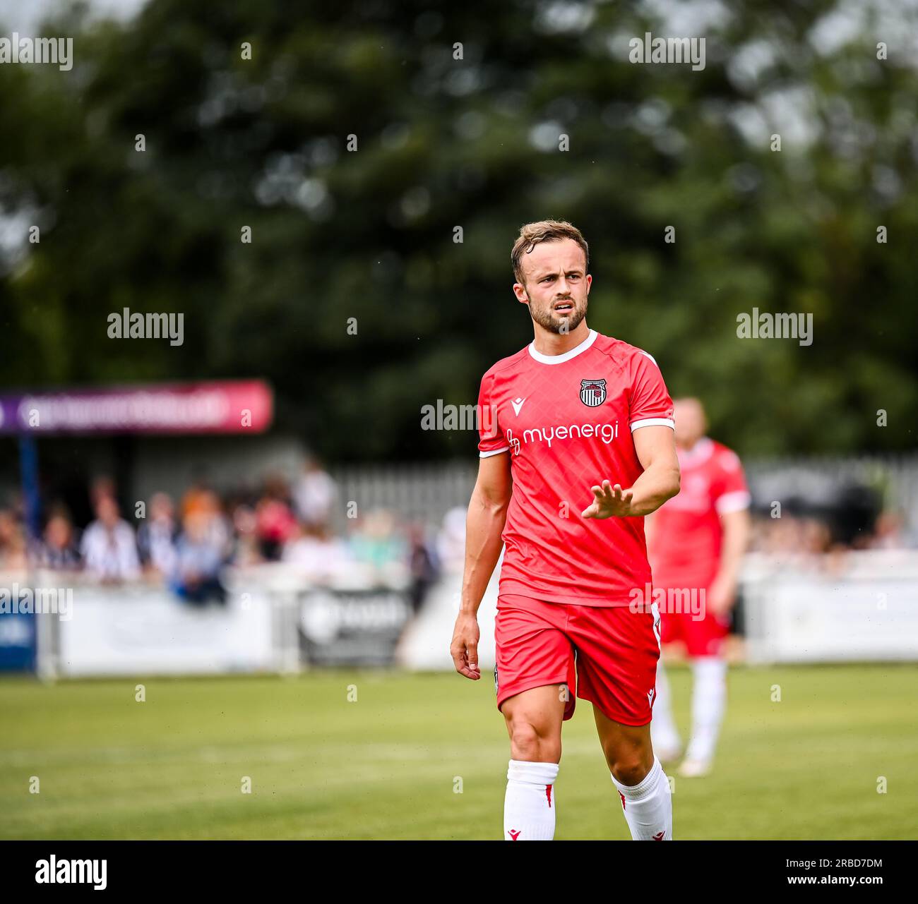 Cleethorpes UK, 8th July, 2023. Charles Vernam during the Pre-Season ...
