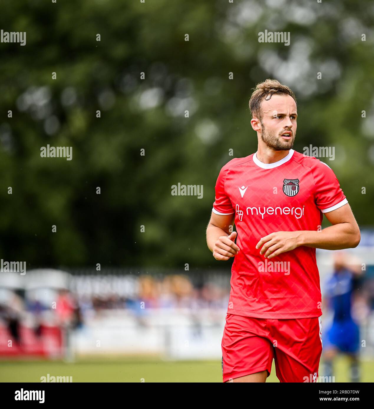 Cleethorpes UK, 8th July, 2023. Charles Vernam during the Pre-Season ...