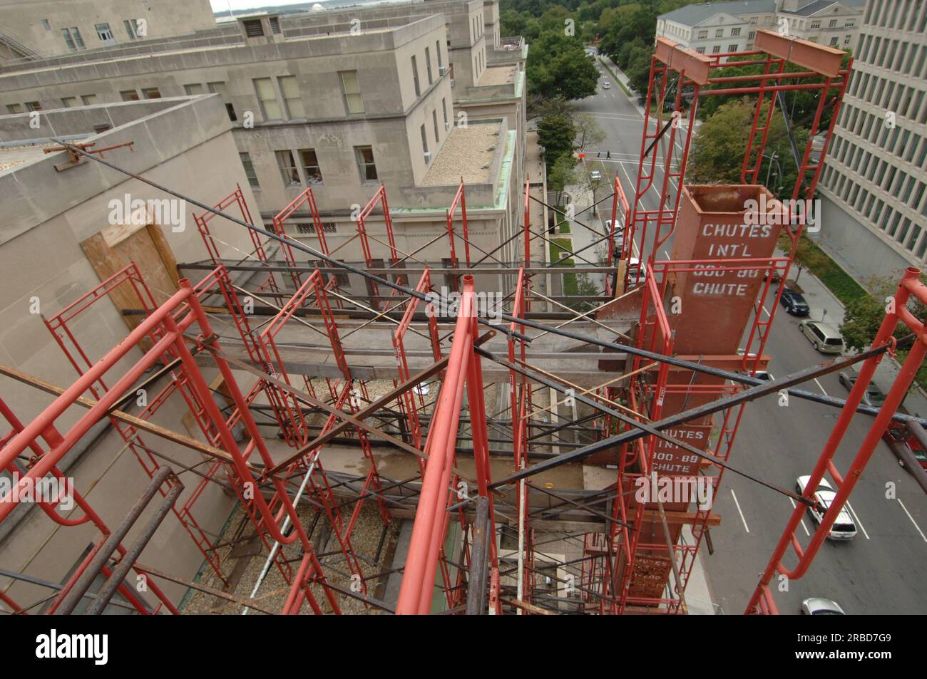 Main Interior Building: views from interior, exterior renovation ...