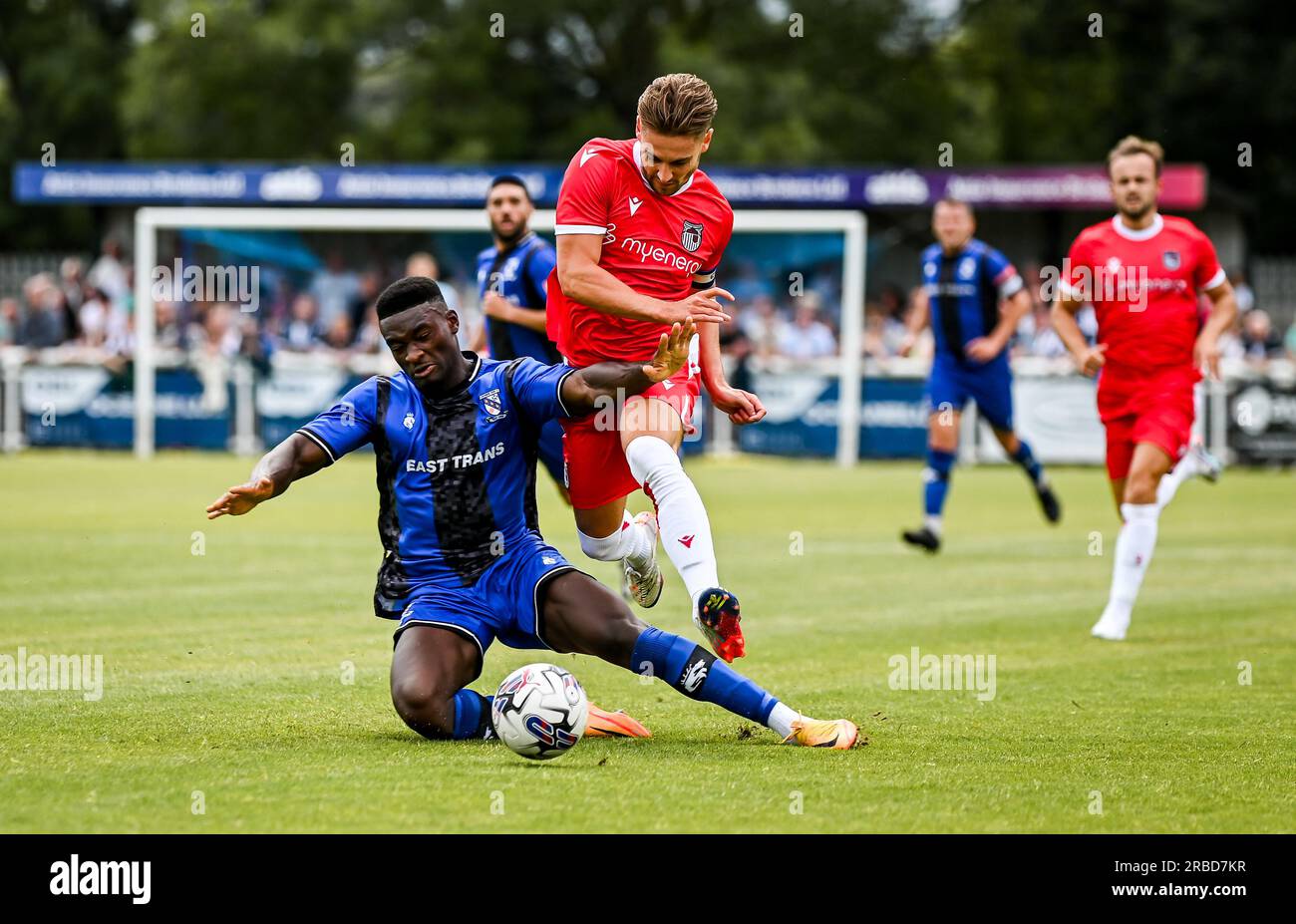 Cleethorpes UK, 8th July, 2023. Danny Rose during the Pre-Season ...